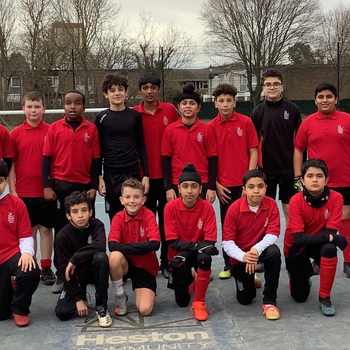 Heston Community School - Year 8 Football Match